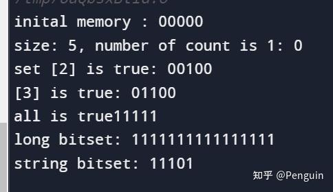 STL bitset容器 - 知乎