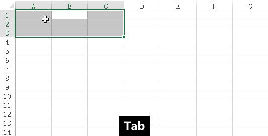 Tab键在Excel里面的妙用 - 知乎