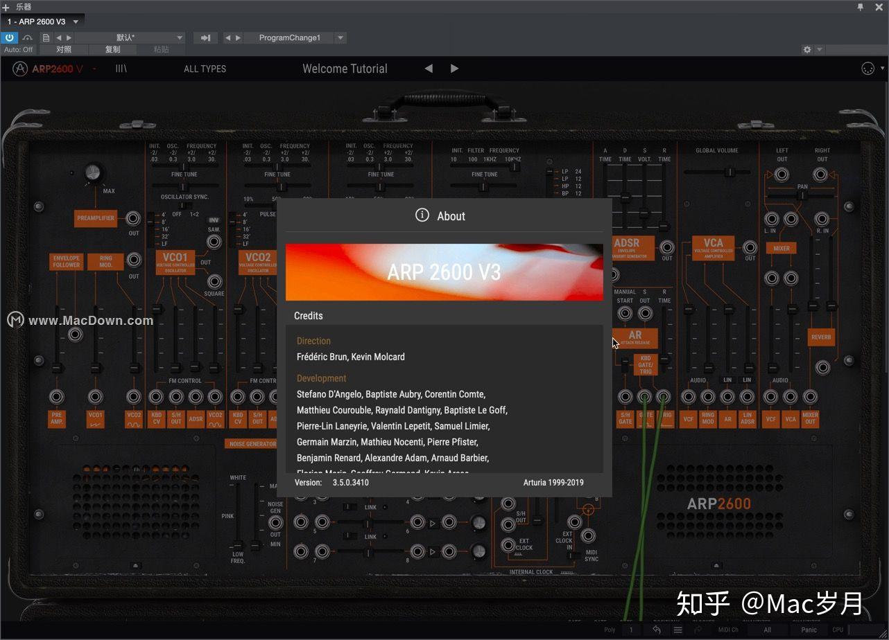 模拟音响合成插件-Arturia ARP 2600 V3 for Mac - 知乎