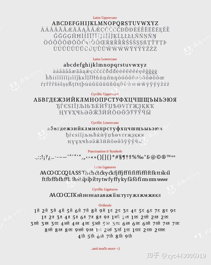 11种精美的mac字体包 - 知乎