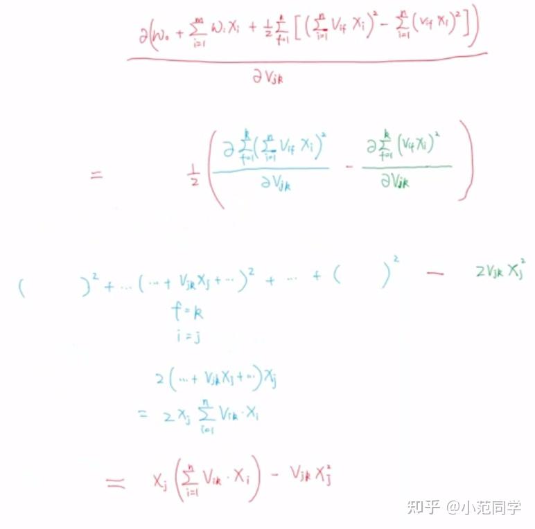 详解POLY2、FM、FFM模型（带公式推导） - 知乎