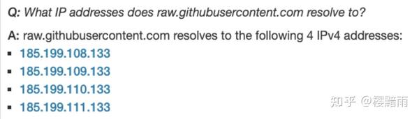 Failed to connect to raw.githubusercontent.com port 443 - 知乎