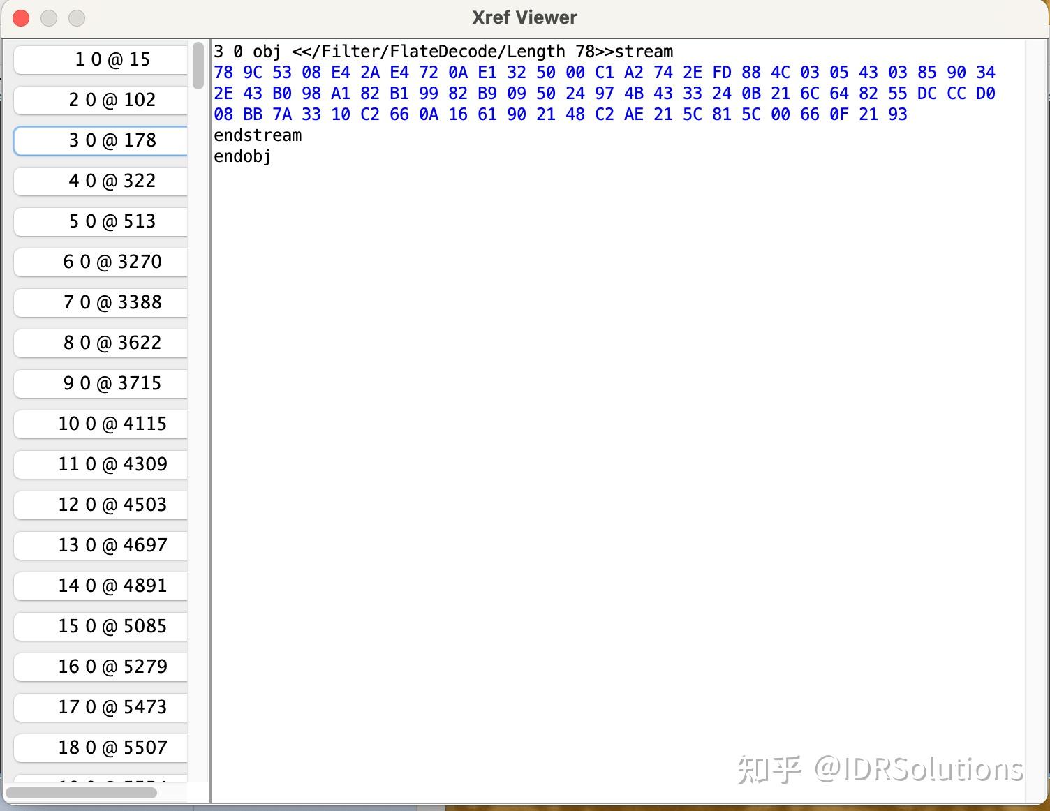 什么是PDF 的 Xref 表（交叉引用表）？ - 知乎