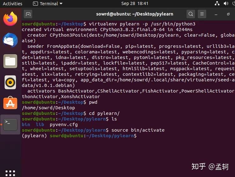 linux python virtualenv - 知乎