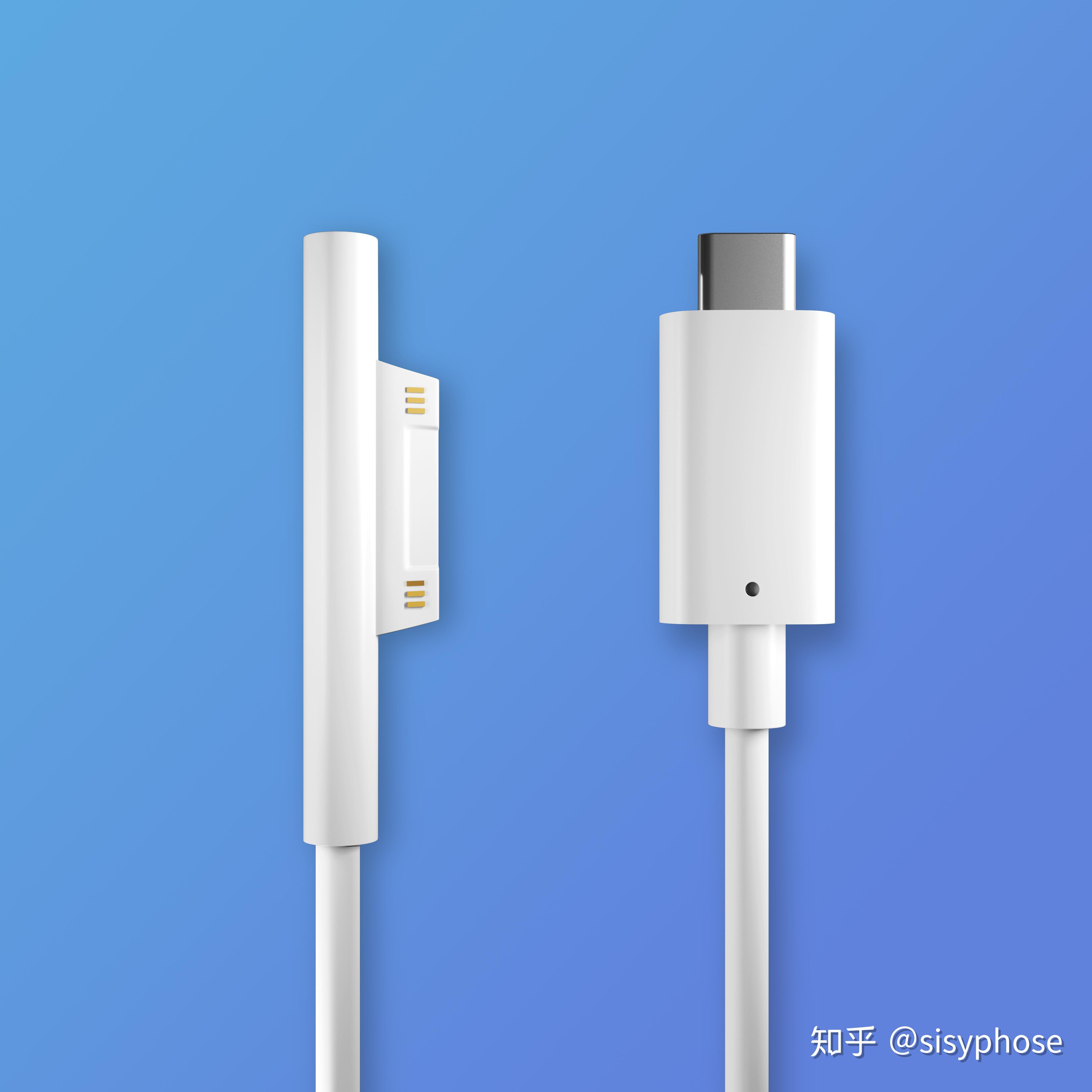 和Surface pro电源适配器说拜拜——Surface PD快充电源线 - 知乎