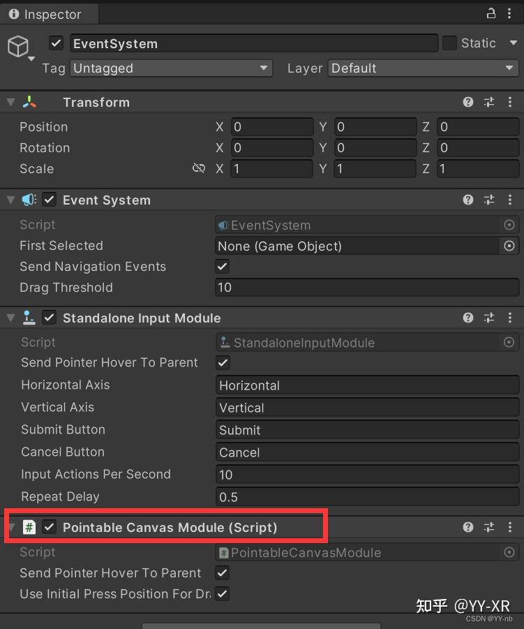 Unity Meta Quest 开发:与 Unity 的 Ui 系统进行交互 知乎