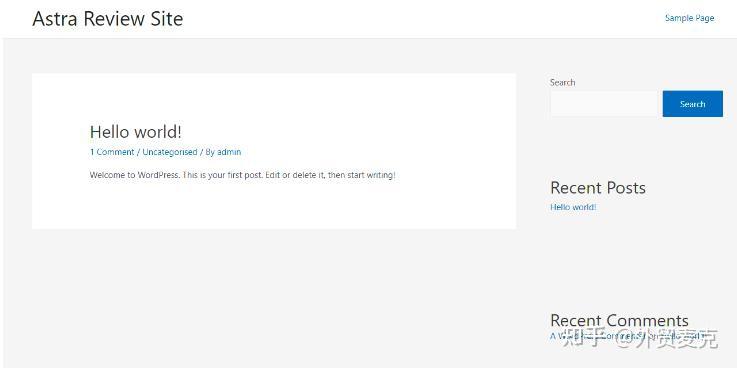Astra-最受欢迎的WordPress主题测评 - 知乎
