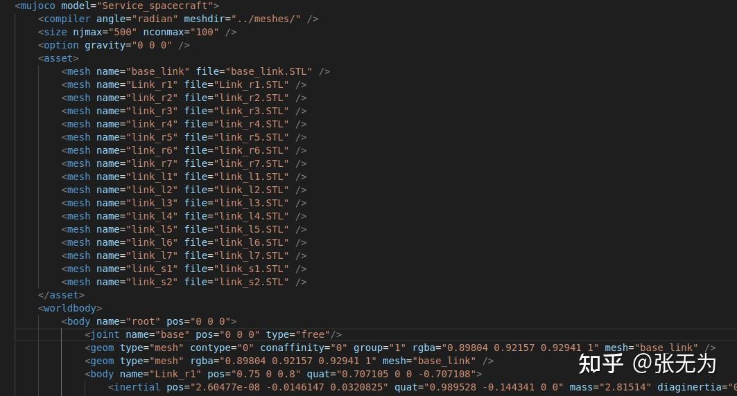 solidworks urdf mujoco 模型搭建过程 - 知乎