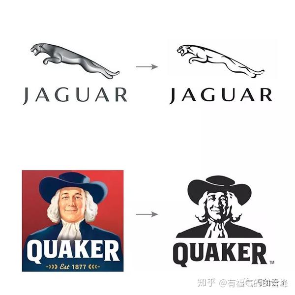 原来，我误解单色LOGO这么多年！ - 知乎