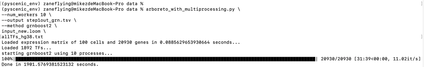 pySCENIC报错、解决和完整流程(IOS系统) - 知乎