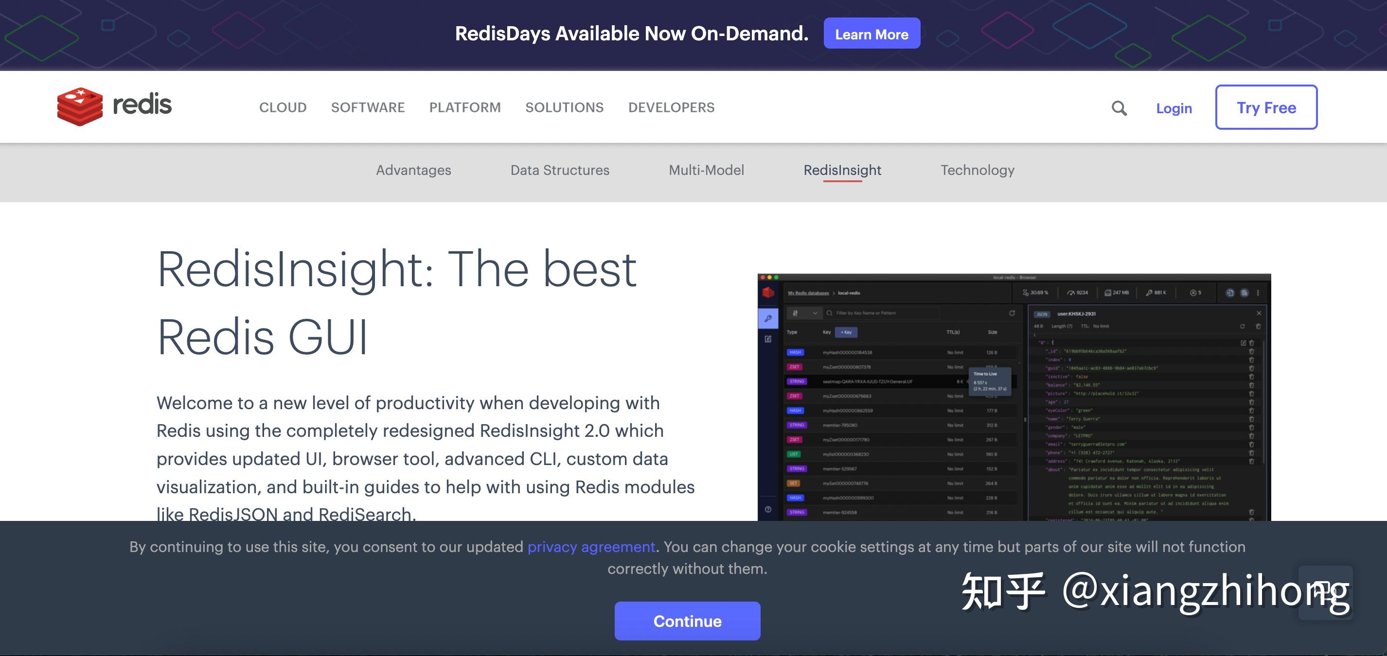 Redis官方可视化工具RedisInsight - 知乎