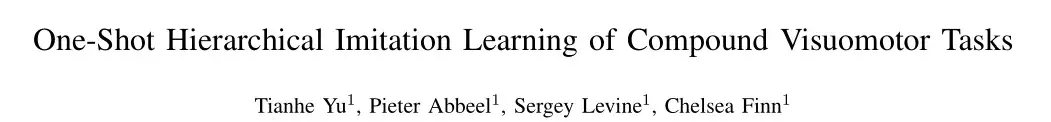 让机器人看一眼就能模仿：One-Shot模仿学习发展情况 - 知乎