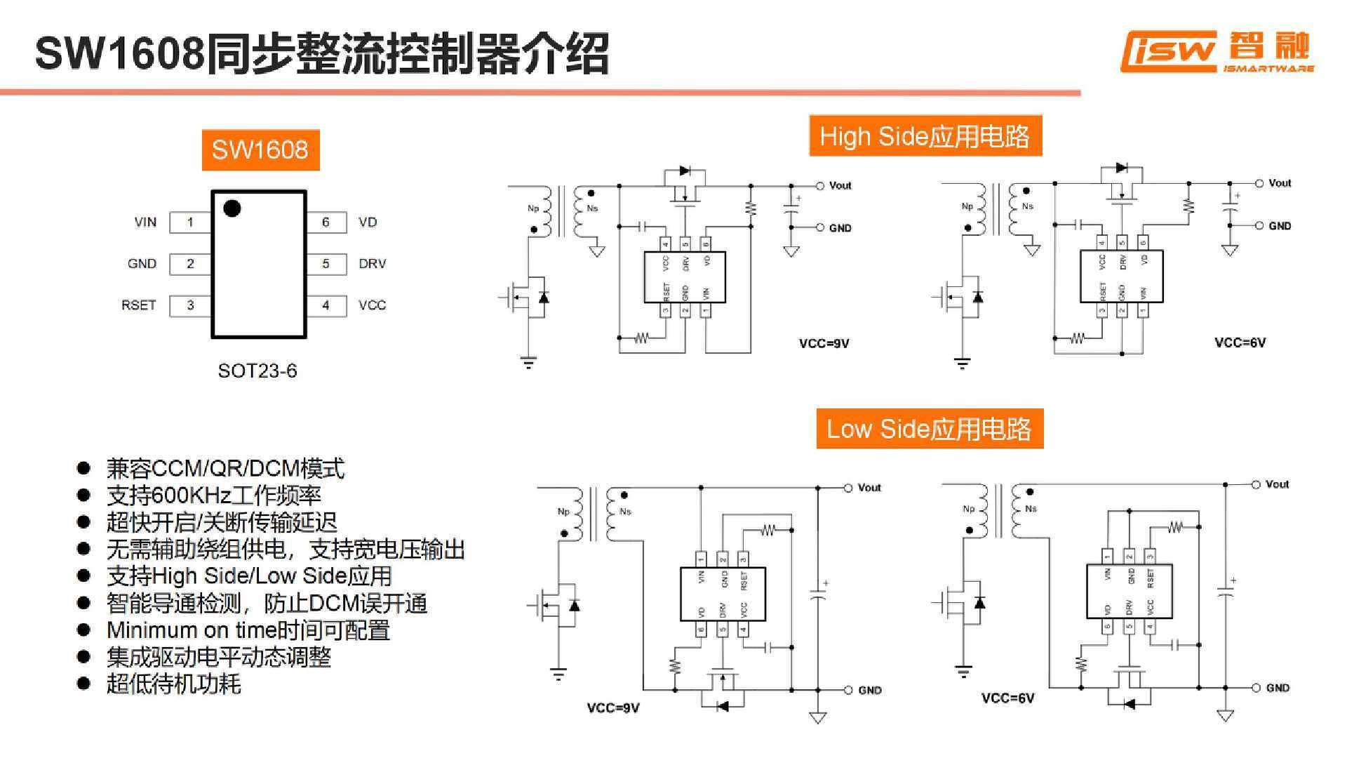 智融SW1608——全新高频率、高性能的同步整流驱动控制器 - 知乎