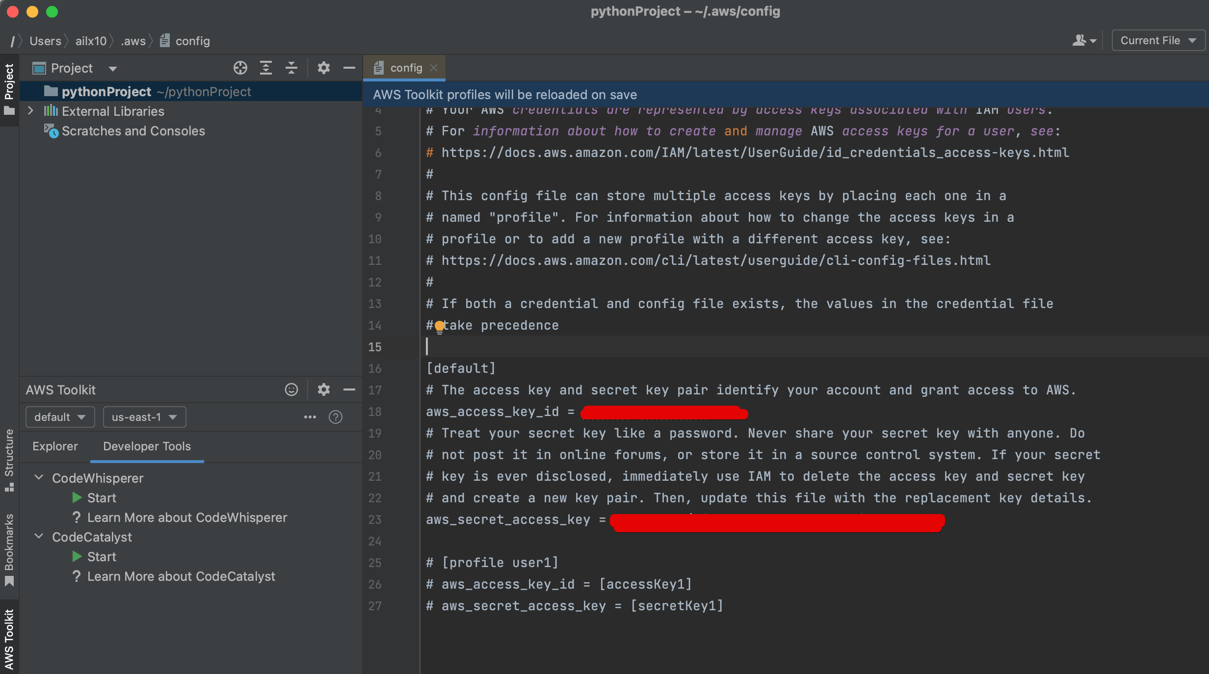 在PyCharm 中免费集成Amazon CodeWhisperer - 知乎