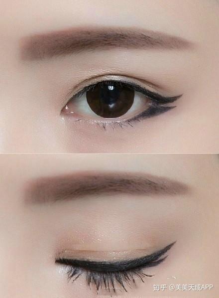 适合小眼睛的实用眼线画法教程,不会画眼线的妹子们快戳进来! 知乎