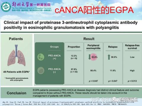 2022年嗜酸性肉芽肿性多血管炎(EGPA)诊治进展及美国风湿病学年会回顾，靶向治疗带来希望 - 知乎