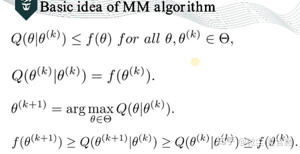小白入坑（Majorize-Minimize）MM算法？看这些就够了！ - 知乎