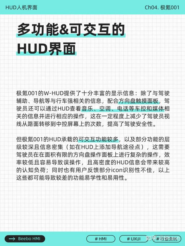 HUD设计｜极氪001 HMI设计界面分析 - 知乎