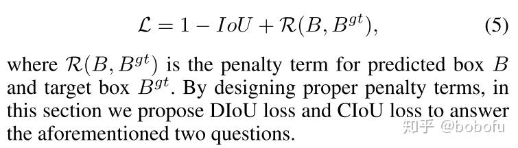 Distance-IoU Loss - 知乎