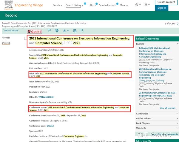 【IEEE独立出版 | 往届均完成检索】 2023年第三届电子信息工程与计算机科学国际会议（EIECS 2023）火热征稿中 - 知乎