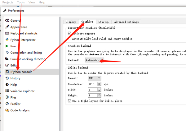 matplot3.2.1 uncheck "Mute Inline Plotting - 知乎