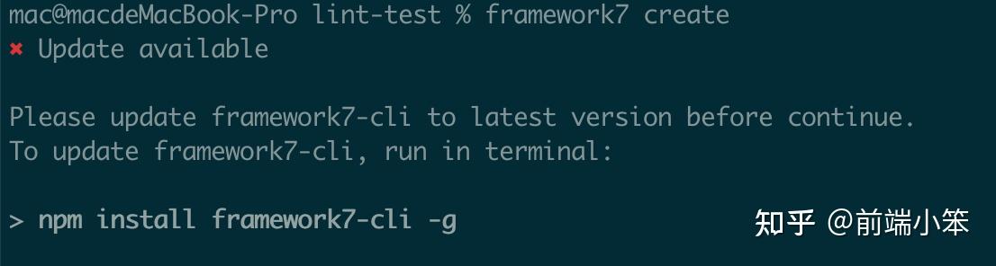 使用Framework7 CLI创建项目 - 知乎