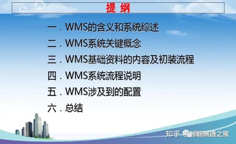 68页PPT详解WMS基础、流程、设计与配置 - 知乎