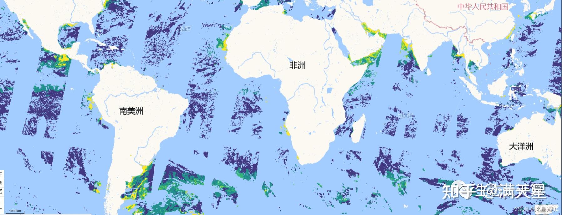 SeaWiFS卫星数据1997年8月在OrbView-2（又名SeaStar）卫星 - 知乎