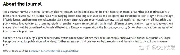 SCI期刊分析：最快9天可接收！肿瘤学JCR4区，无版面费 - 知乎