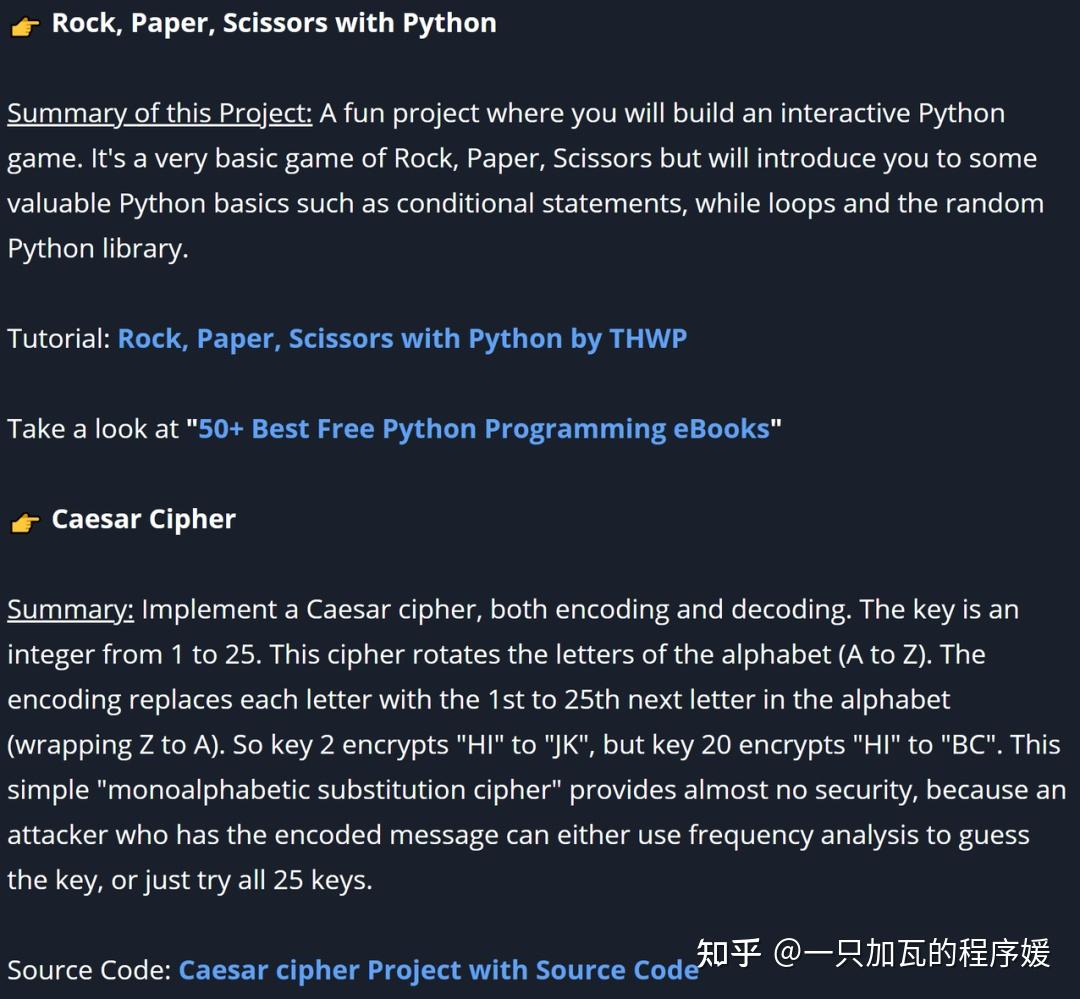 总结了 70 个 Python 精选项目：再也不用去 GitHub、Reddit 大海捞针了 - 知乎