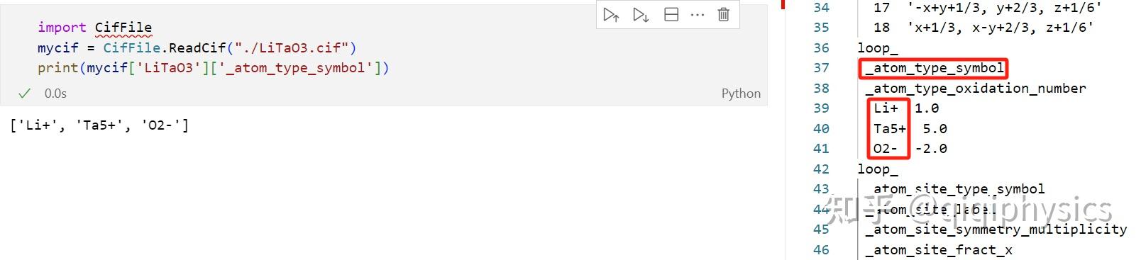 PycifRW 对于 CIF 文件的处理 - 知乎