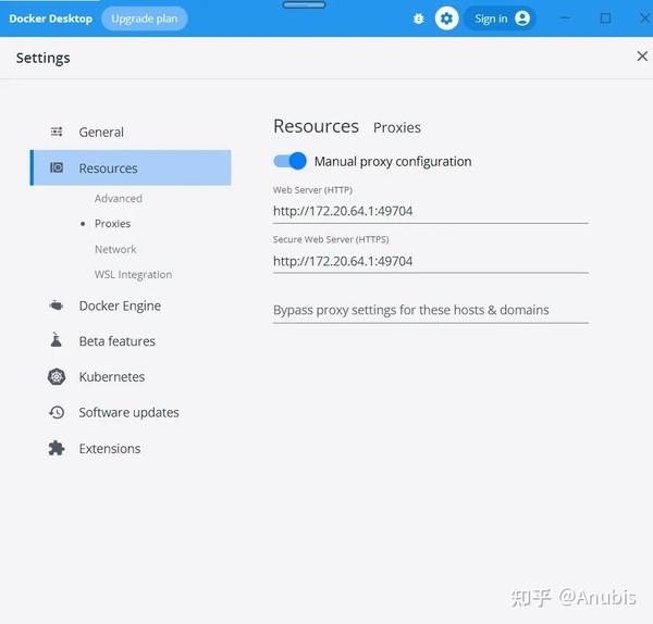 Windows Docker 代理设置 - 知乎