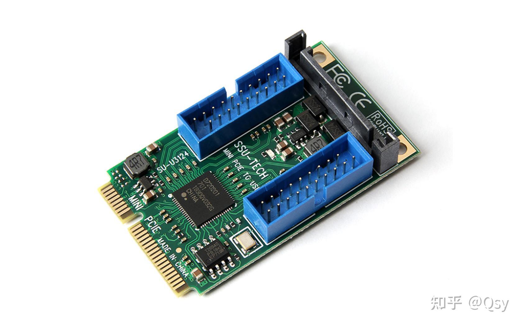 NUC、NAS都适合，实用mini PCIe扩展卡盘点 - 知乎