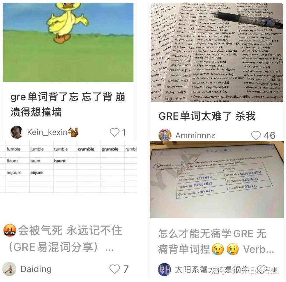 GRE干货 | 天下苦GRE单词久矣！一篇教你无痛背单词！ - 知乎