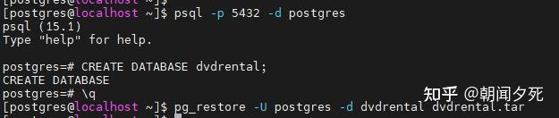 postgres sample database - 知乎