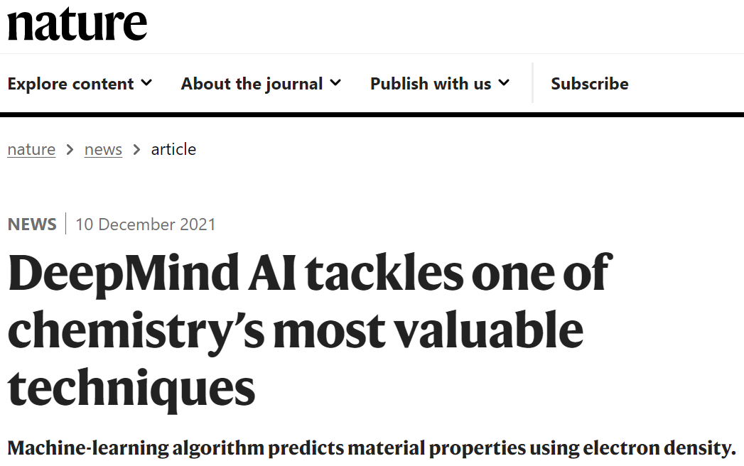DeepMind使用AI首次在量子尺度上模拟物质？俄科学家：NO！ - 知乎
