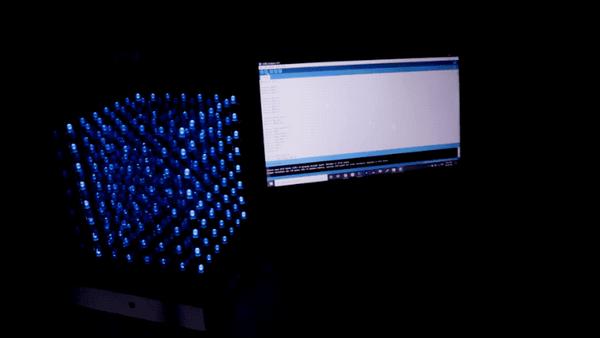 自制一个永不过时的8x8x8 Led光立方 知乎