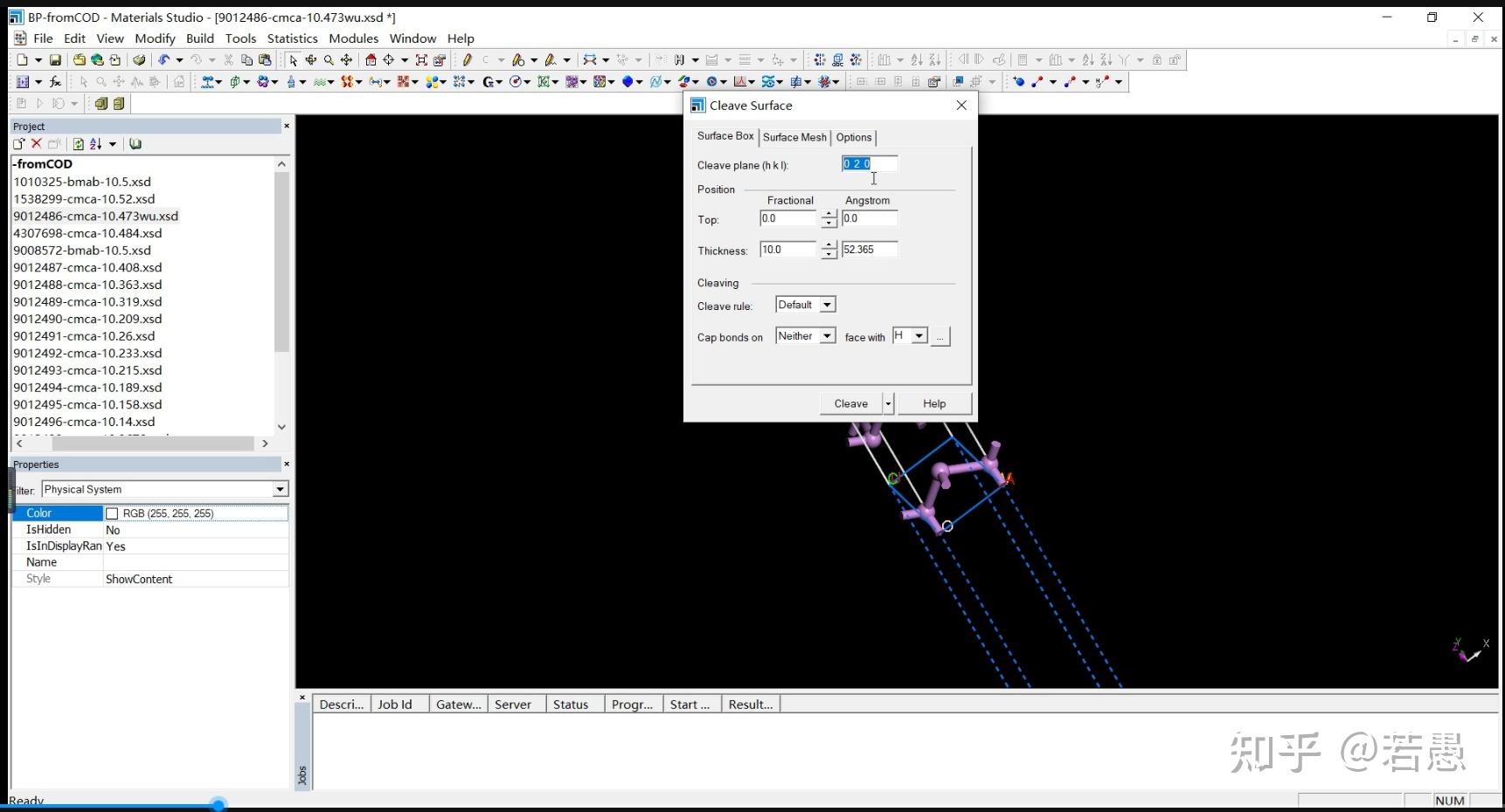 material studio如何建立多层晶体模型 - 知乎