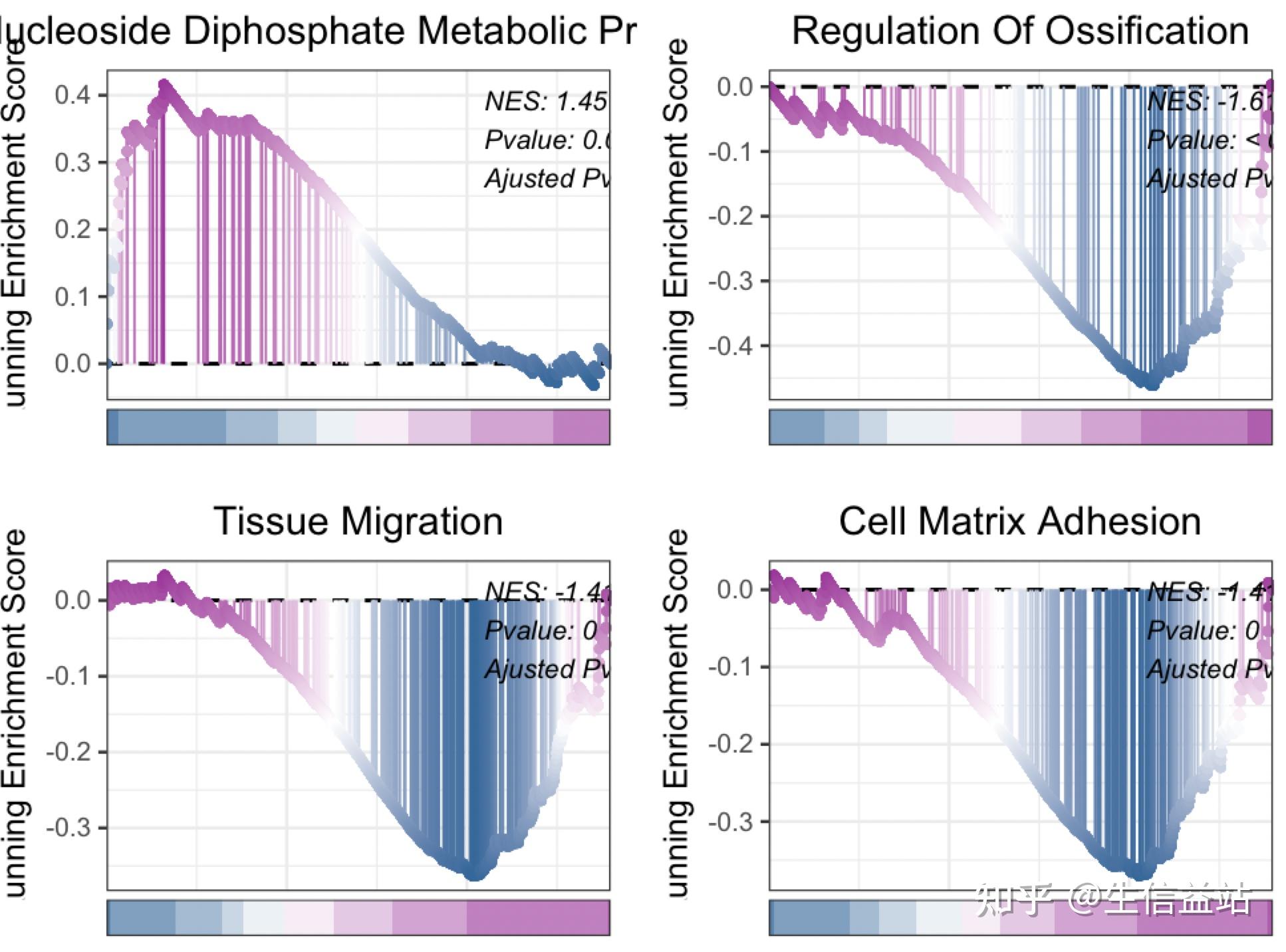 高分文章呼唤高颜值的GSEA可视化方式 - 知乎