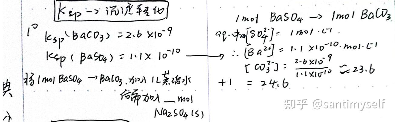 沉淀溶解平衡经典计算 - 知乎