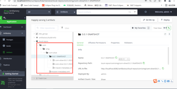 发布制品到 Jfrog Artifactory - 知乎