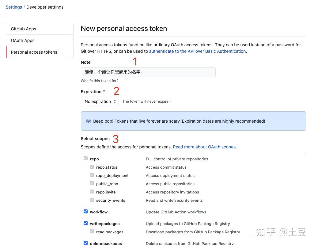 GitHub 不再支持密码验证，macOS 上实现 Token 登陆配置 - 知乎