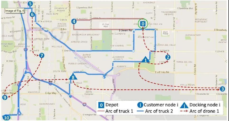 OM | TRB文章解读：Vehicle routing problem with drones - 知乎