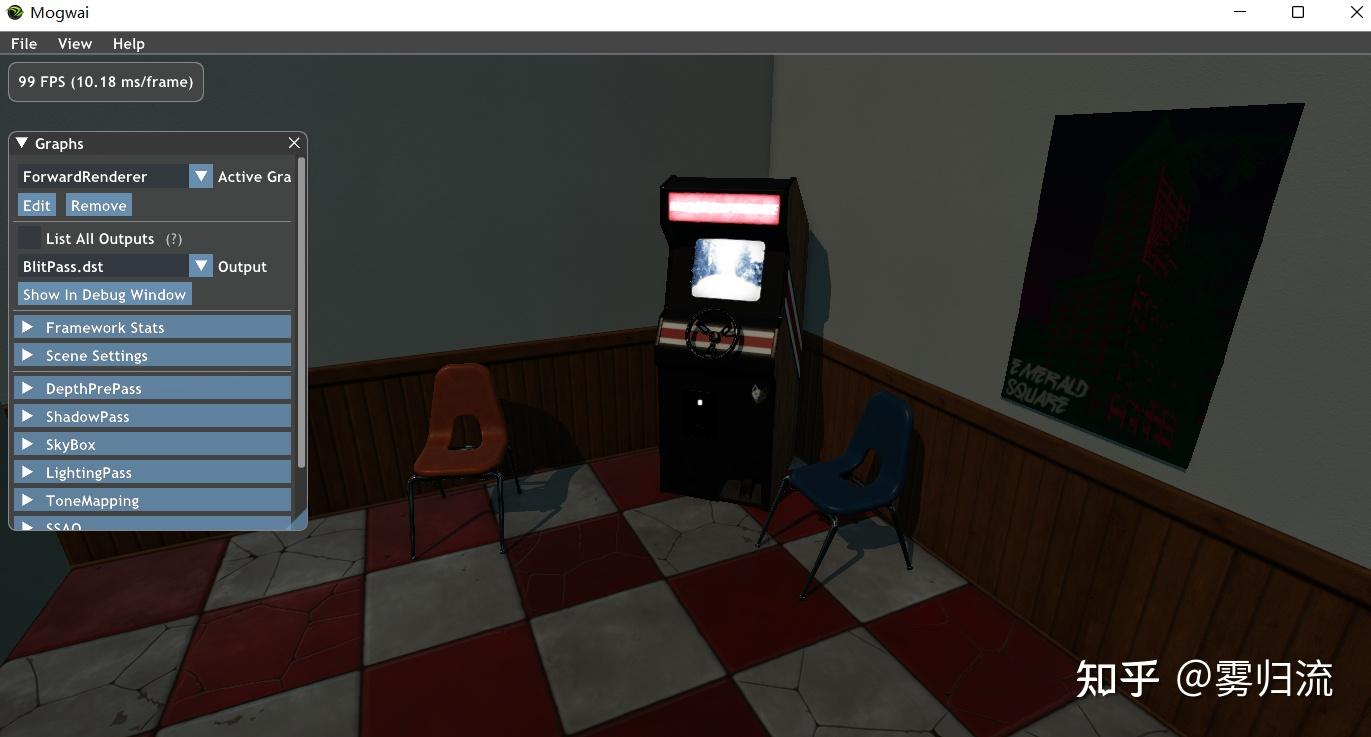 二十七、NVIDIA Falcor教程（一）-环境配置、Mogwai与渲染层 - 知乎