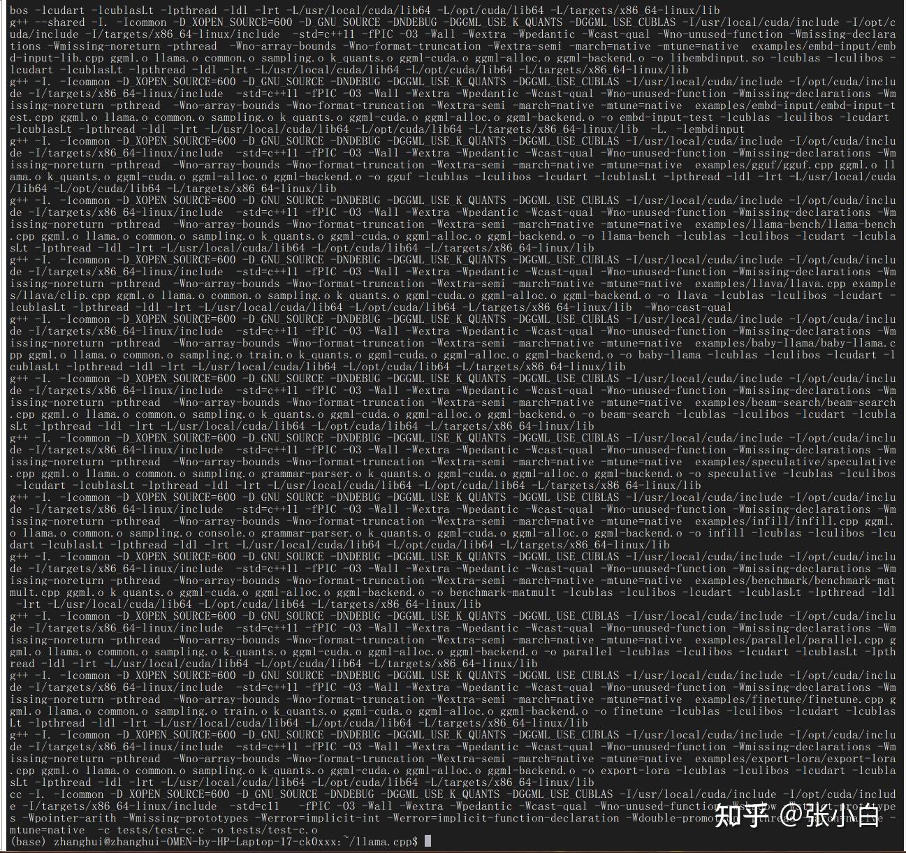 给中文LLaMa&Alpaca大模型2在Ubuntu18.04 GPU上找个家（llama.cpp）（尚未完成） - 知乎