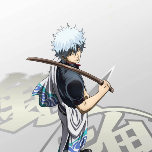 动漫头像：银魂头像之坂田银时，看好它 - 知乎