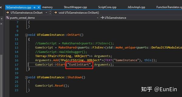 PuerTS：js调用ue的过程 - 知乎