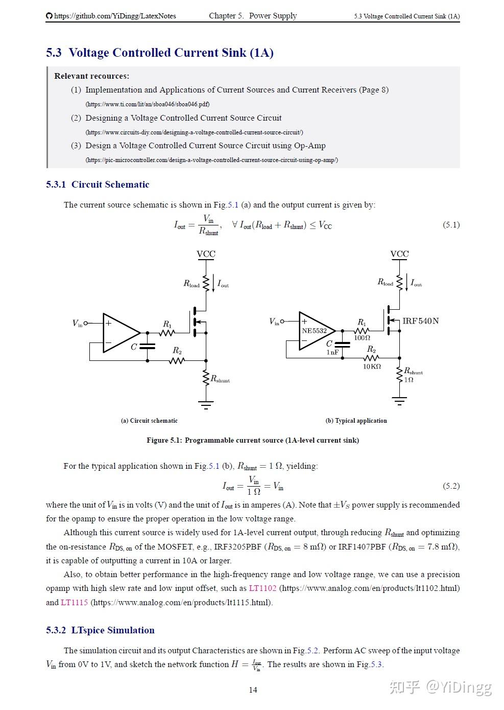 [Analog Circuits Handbook] 1A~10A Voltage Controlled Current Sink (1A ...