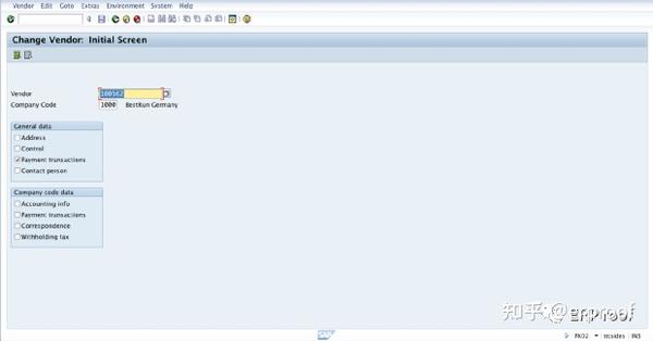 SAP FI课程 2.4 银行主数据 - 知乎