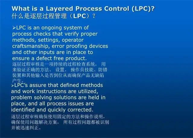 一起学学LPA-逐层过程管理(LPC)PPT课件 - 知乎